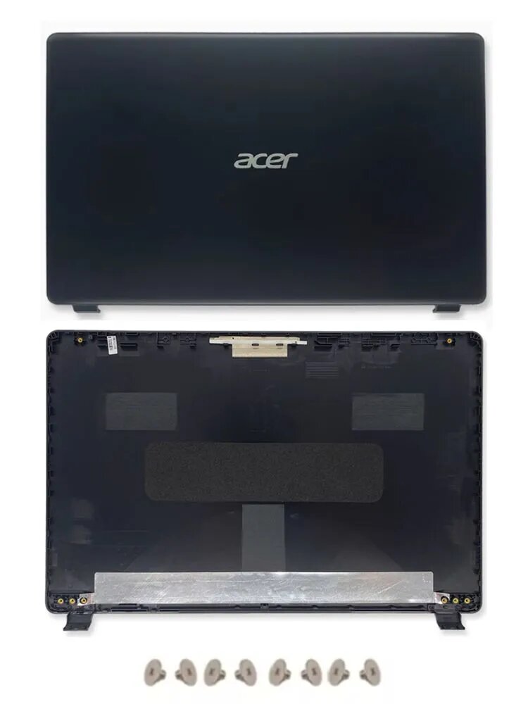 Крышка матрицы (экрана) для ноутбука Acer Aspire A315-42 A315-54 A315-56 EX215-51 N19C1 Чёрный