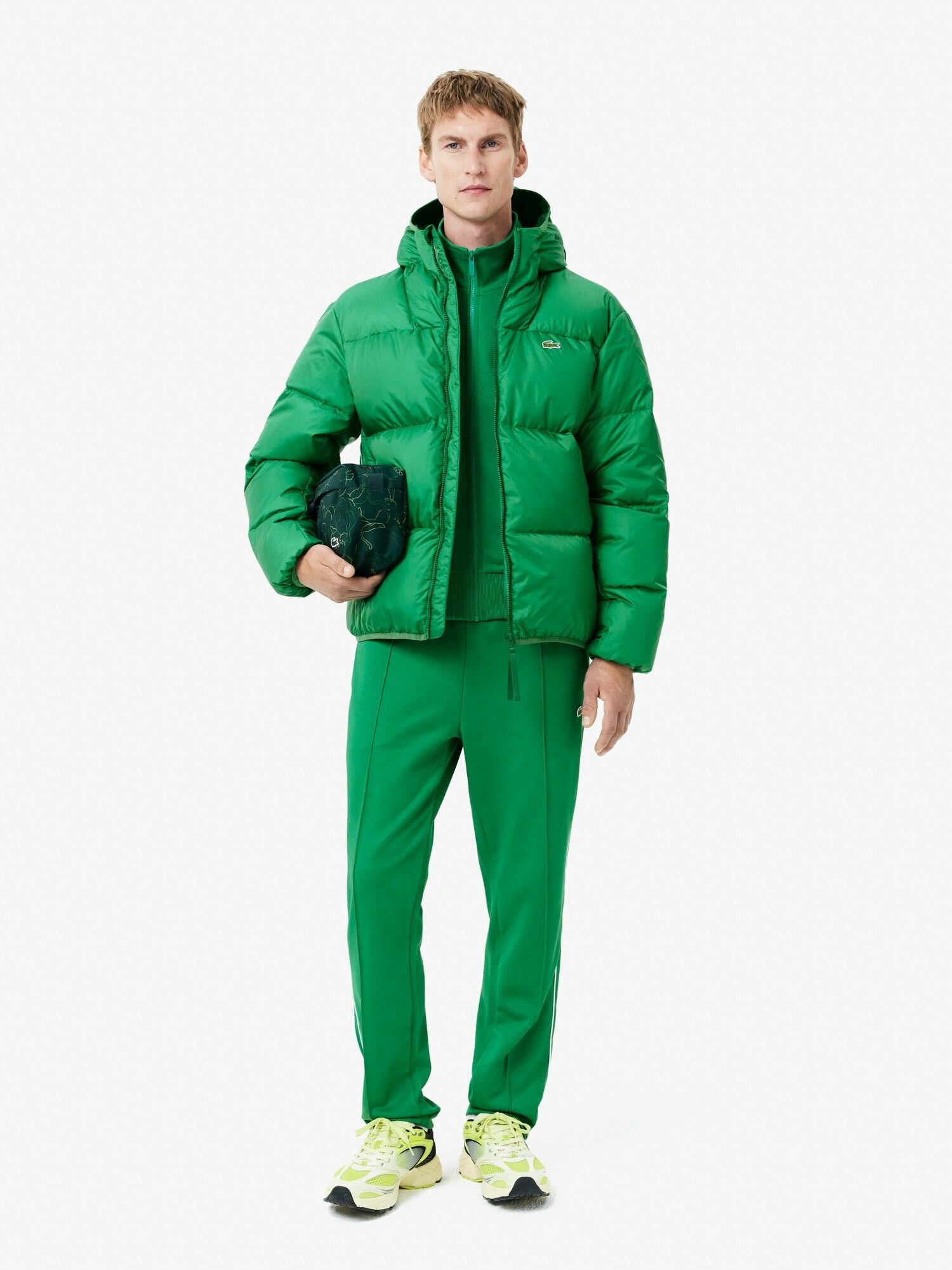 Куртка LACOSTE Весна-лето 2026, размер T50, зеленый — фото 1