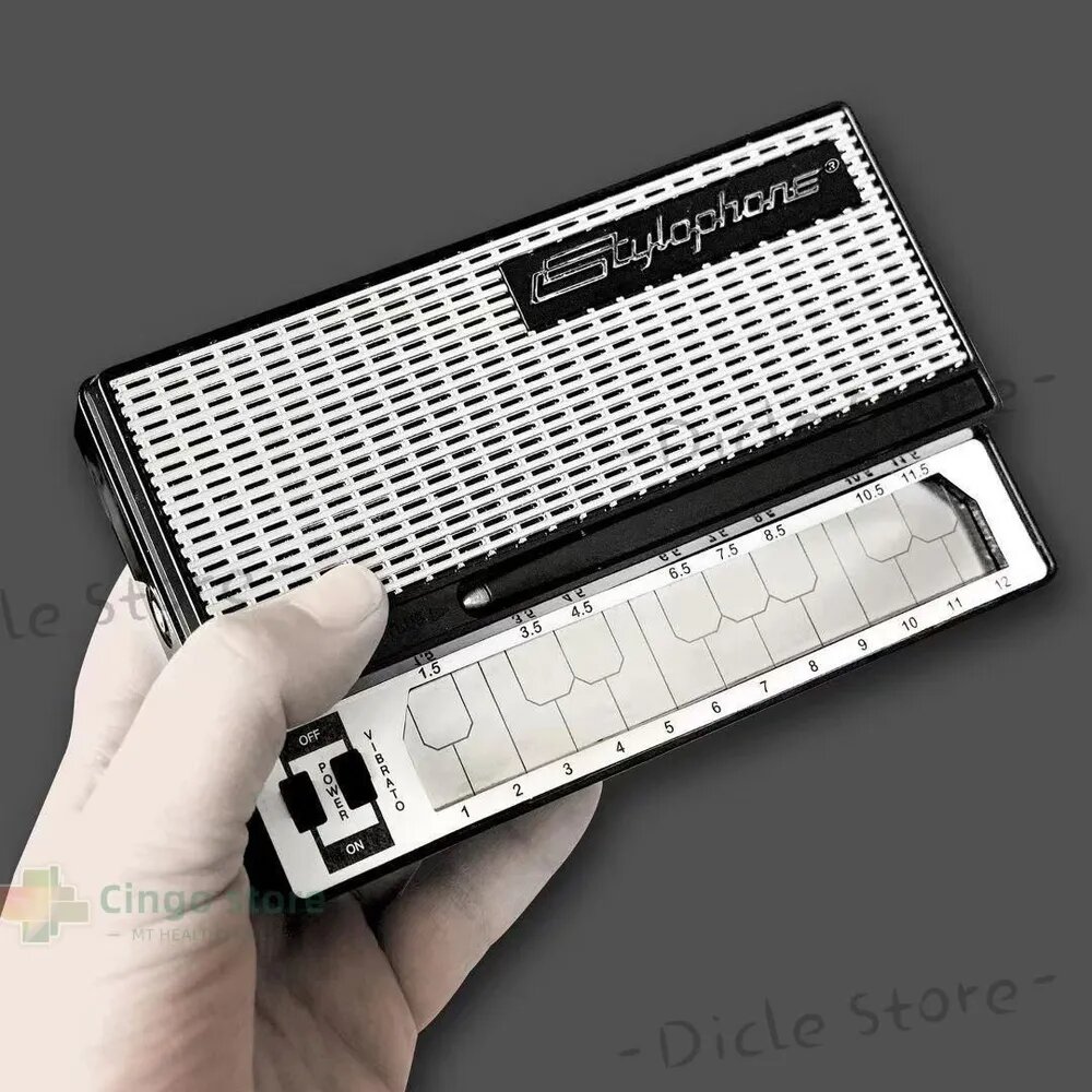 Электронный синтезатор Stylophone Black, Великобритания, компактный синтезатор с вибрато