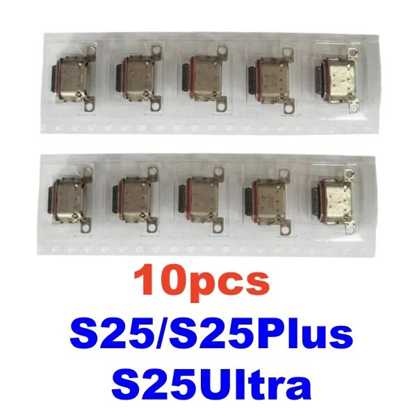 10 шт. USB-разъем для Samsung S25/S25 Plus/S25 Ultra, Цвет: 10x S25