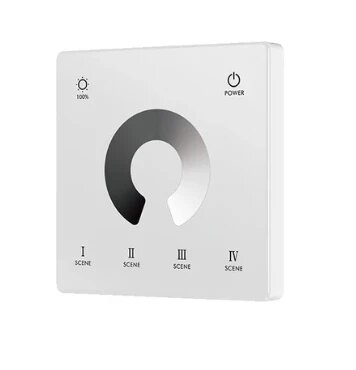 Tuya Zigbee RF AC Triac Dimmer PK1/S1-B(WT)/S1-B(WZ)/R11/RT6/TW1 Белый, TW1 W only