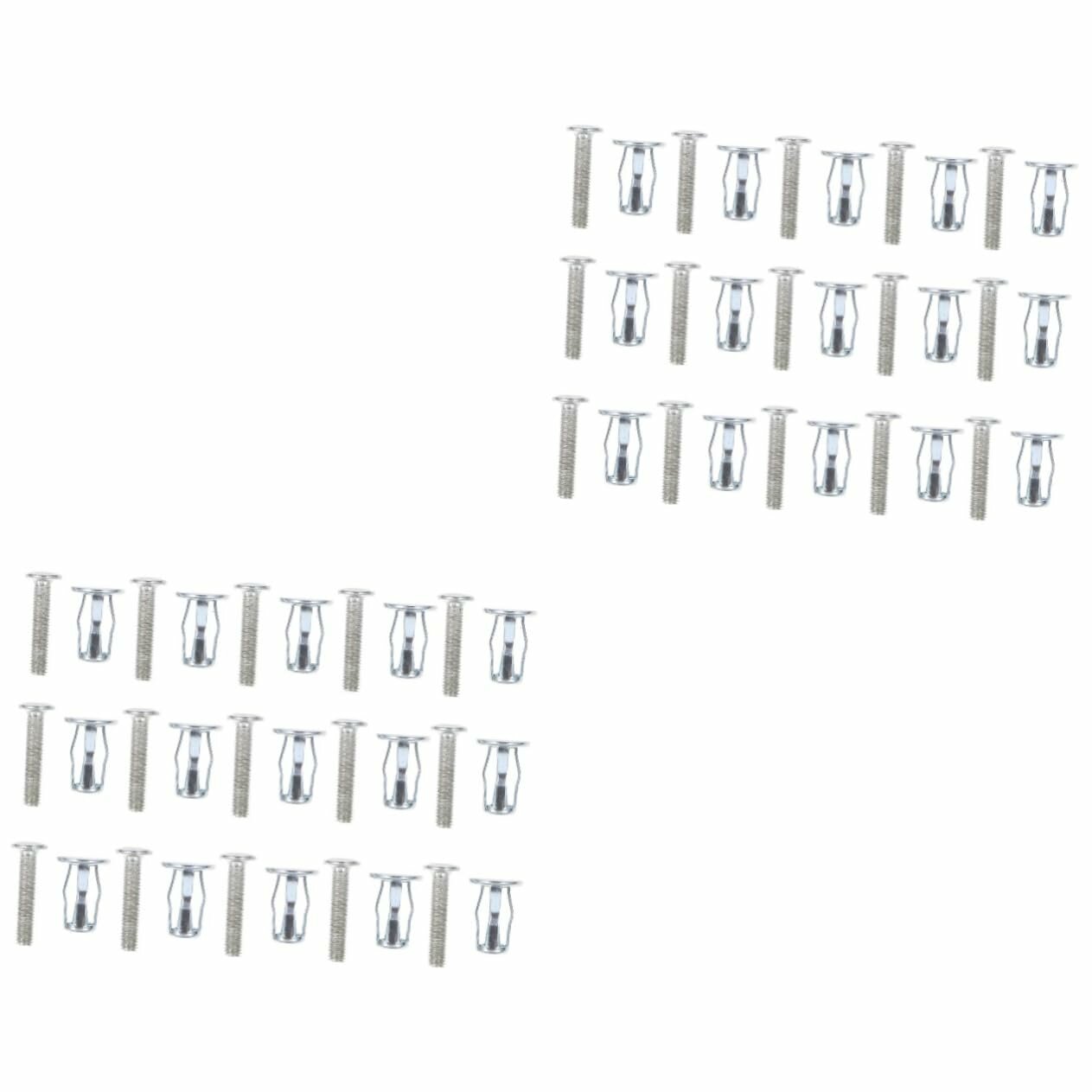 15 шт. сверхмощные анкеры для гипсокартона, гайки-лепестки, гайки-лепестки для винтовых крепежей