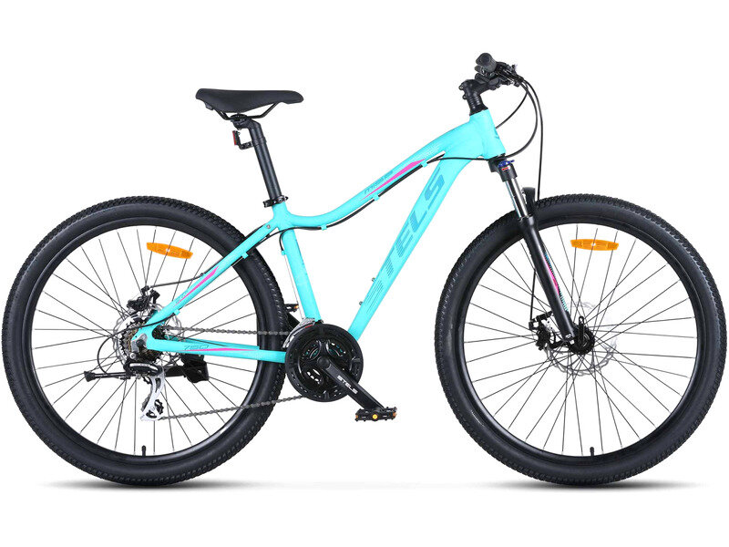 Женский велосипед Stels Miss 750 MD 27.5, год 2026, цвет Зеленый-Голубой, ростовка 18