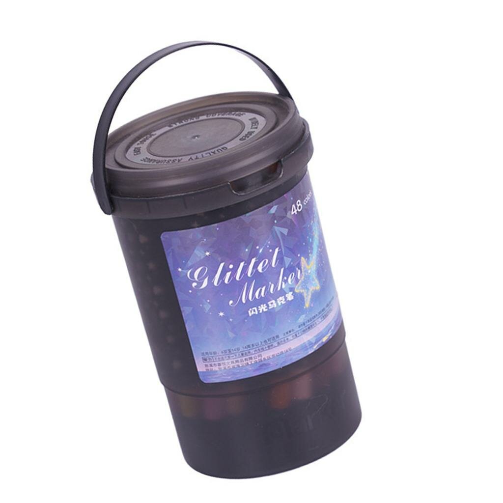 Акриловые маркеры для рисования, 48 цветов