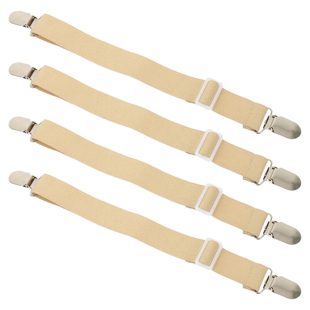 4 Штуки Клипов Для Простыней, Антискользящие Стяжки, Из Металла