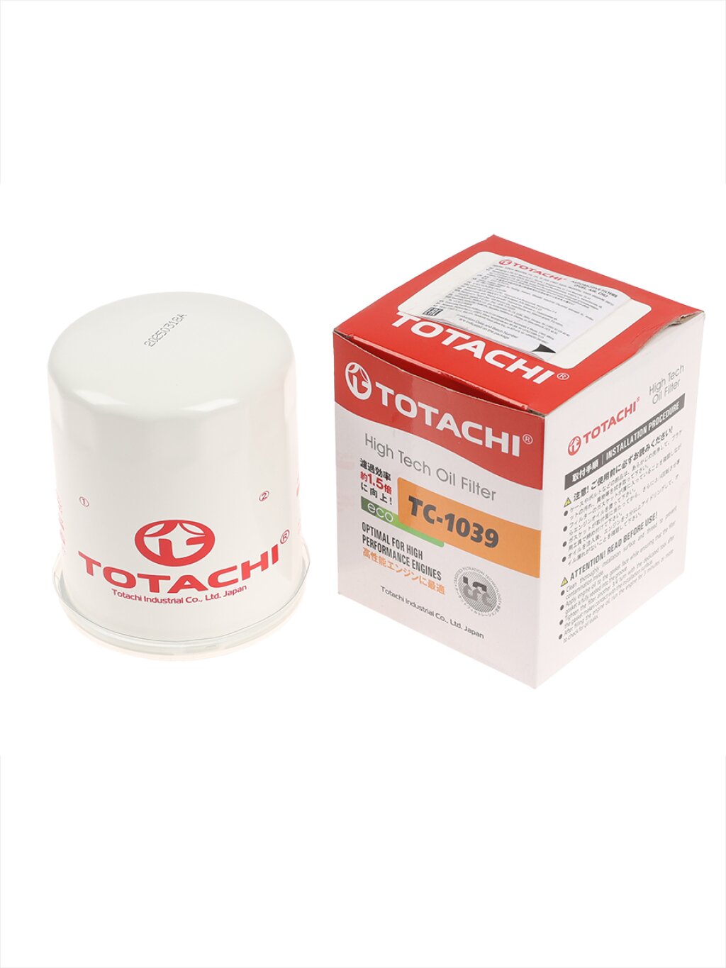 Фильтр масляный (накручивающийся элемент) TOTACHI TC-1039