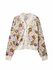 Кардиган Versace Printed silk knit cardigan, размер 52, разноцветный