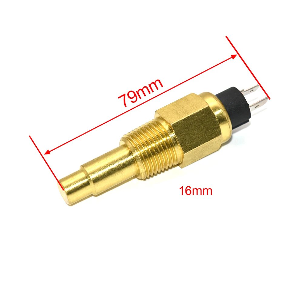 Датчик температуры воды 1/4NPT 3/8NPT 1/2NPT Vdo, 14 мм, 16 мм, 17 мм, 21 мм, датчик 1PC 16MM
