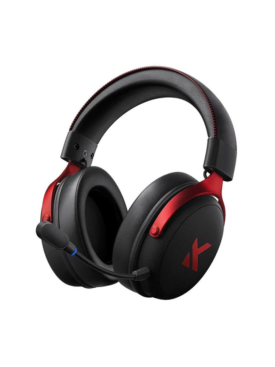 Mchose V9 Pro Wireless Black Red, черный/красный, беспроводные игровые наушники