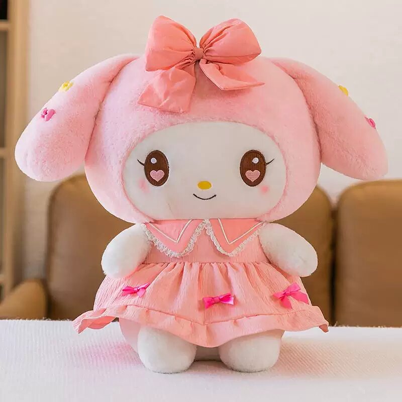 Розовая кукла Мелоди мягкая игрушка 40 см милый подарок для детей