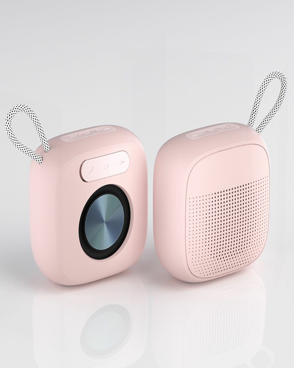 Настольный беспроводной динамик Bluetooth BT60, портативный аудио стерео сабвуфер мощностью 5 Вт