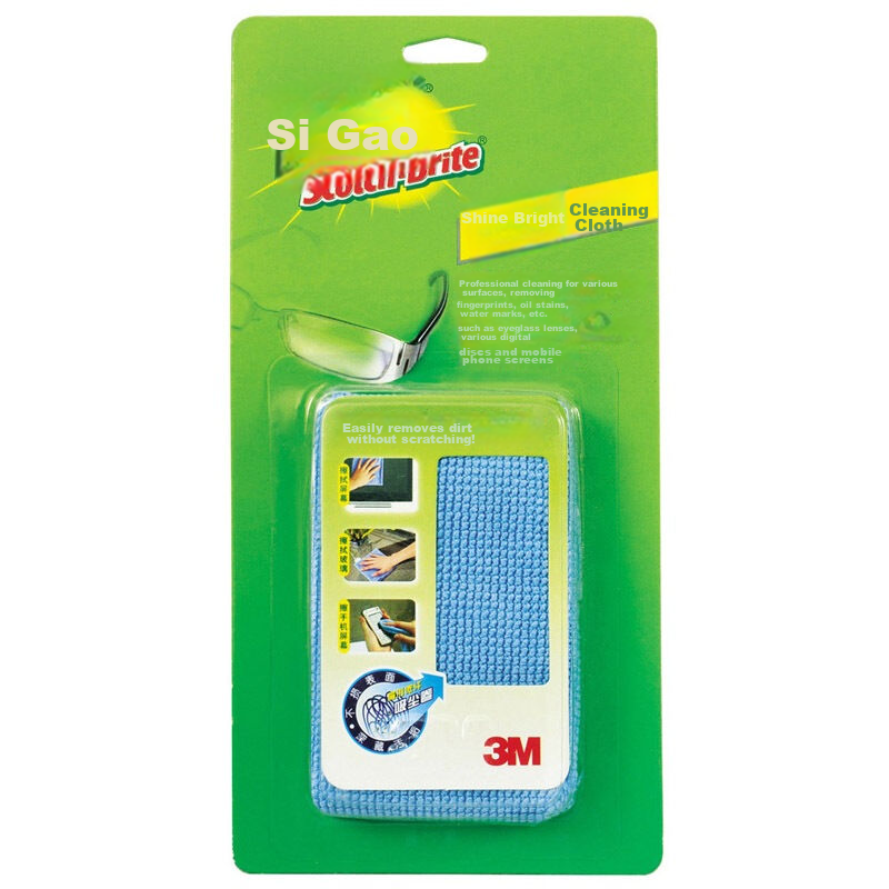 Салфетка для очистки Scotch-Brite 3M 16x18 см антистатическая для очков и экранов бережная обработка поверхностей