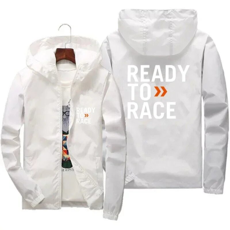 Мужская куртка-ветровка для гонок, эндуро, кросс, мотокросс, асфальт, велосипед, Белый, XXL, 3