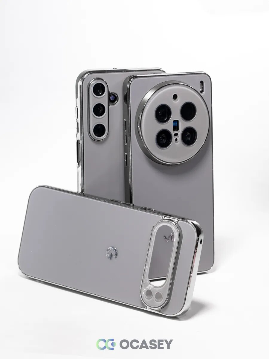Чехол О'кейси, для Google Pixel 9 Pro, накладка, серый, с MagSafe — фото 1