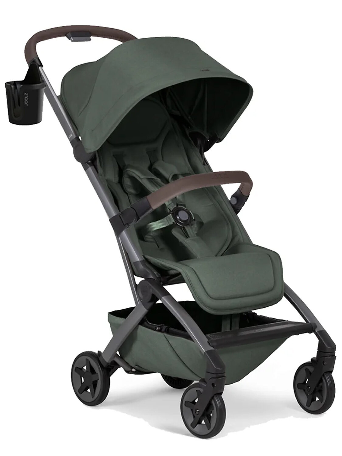 Коляска прогулочная Joolz AER2 SE Forest Green с бампером и подстаканником 320441