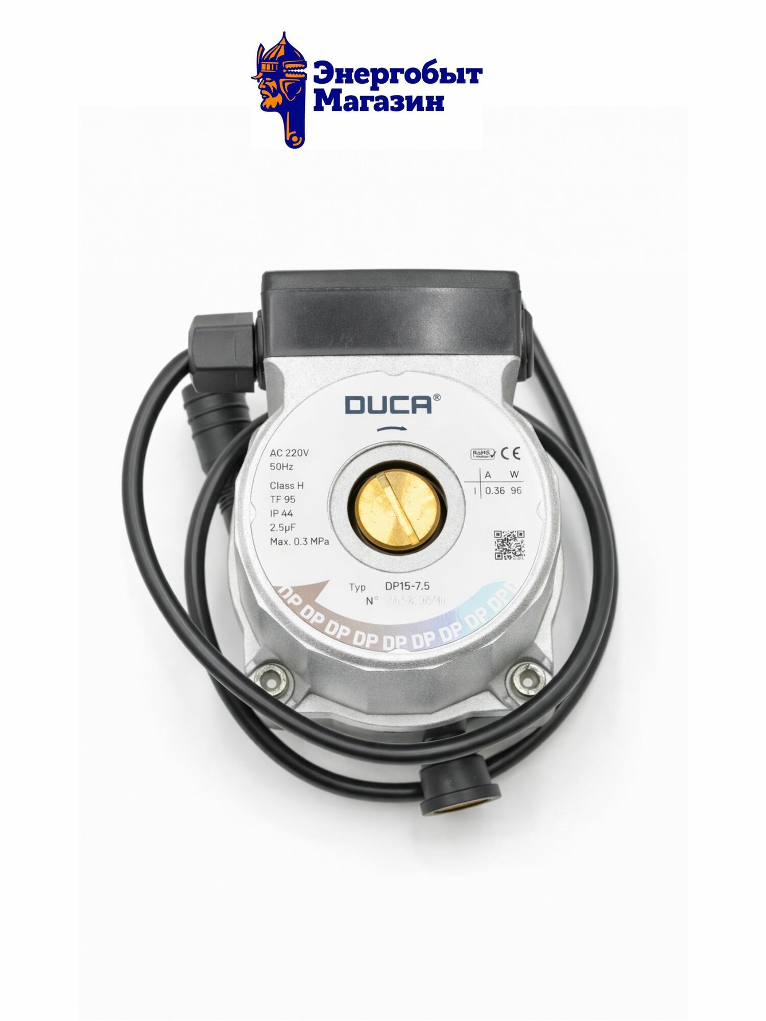 Мотор насоса DUCA 15-7,5 для газовых котлов Daewoo DGB 350 MSC,400 MSC арт. 3310606210