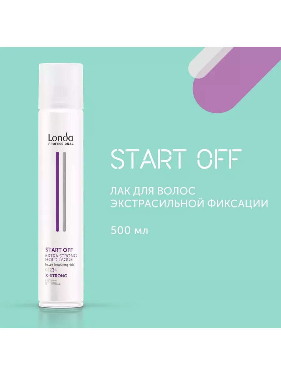 Лак для волос экстрасильной фиксации START OFF 500 мл