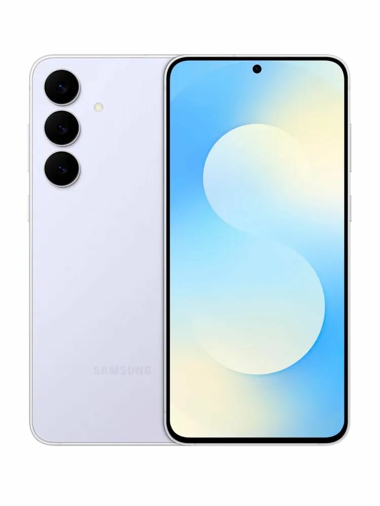 Смартфон Samsung Galaxy S25 FE Icy Blue, 256ГБ, NFC, 3 камеры, Android.
