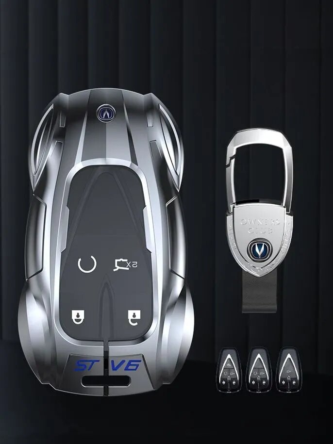 Чехол для умного ключа автомобиля Changan UNI-K CS55 PLUS CS35 CS75FL высококачественный защитный чехол для ключа автомобиля
