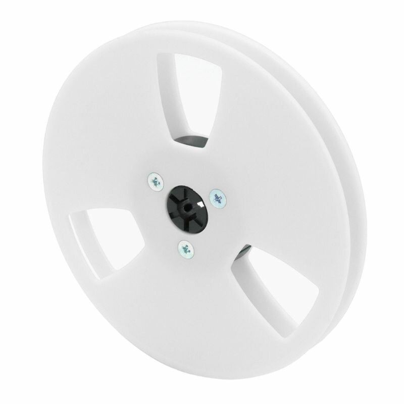 (1 шт.) 5-дюймовая 3-слотовая резиновая база (основание) - Черный сердечник - Белый