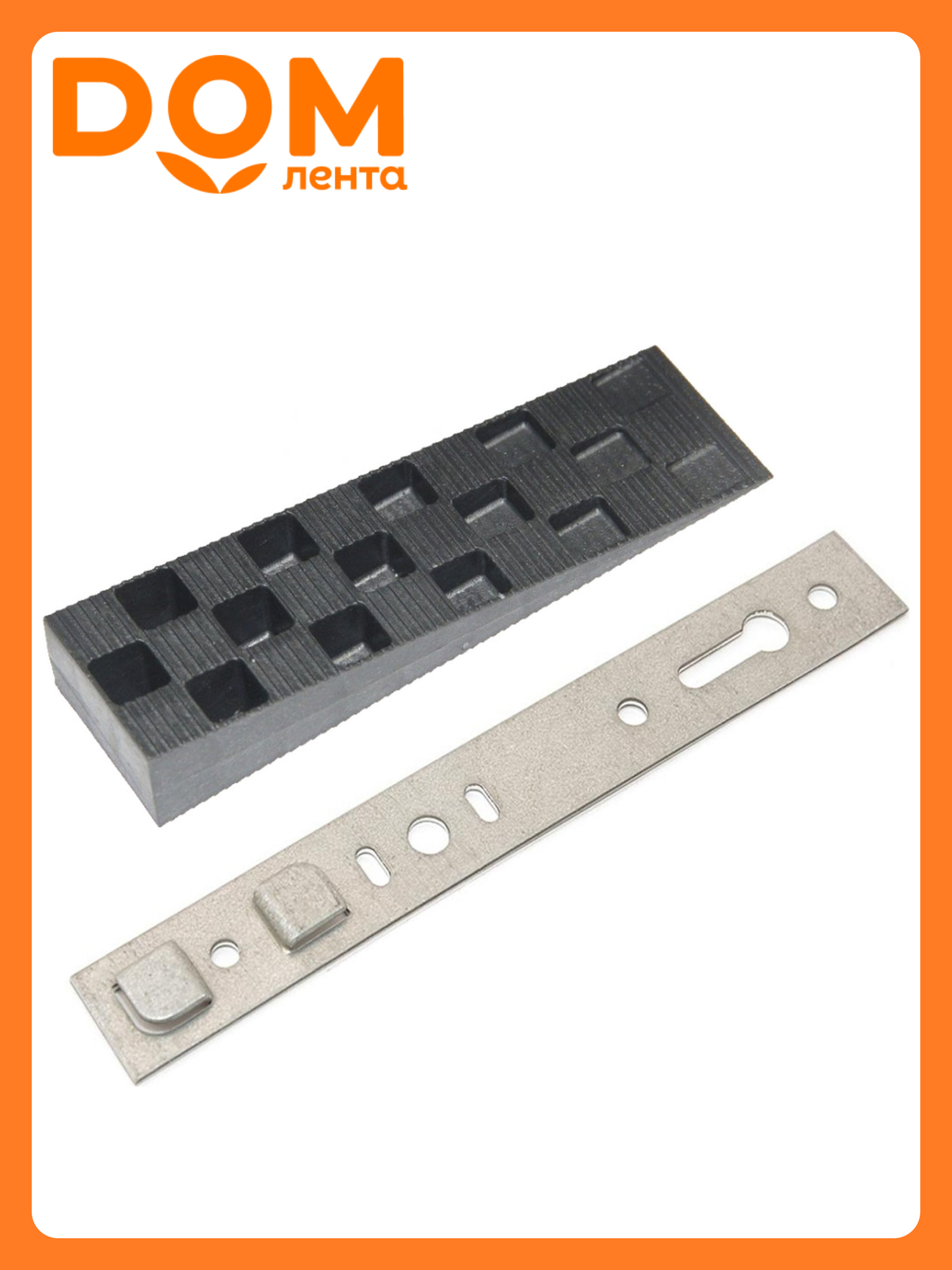 Комплект монтажный для окон ПВХ Tech-Krep клин и пластина анкерная