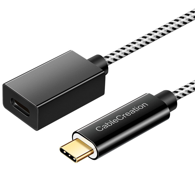 Удлинительный кабель Type-C, для зарядки и передачи данных, 0.3 м