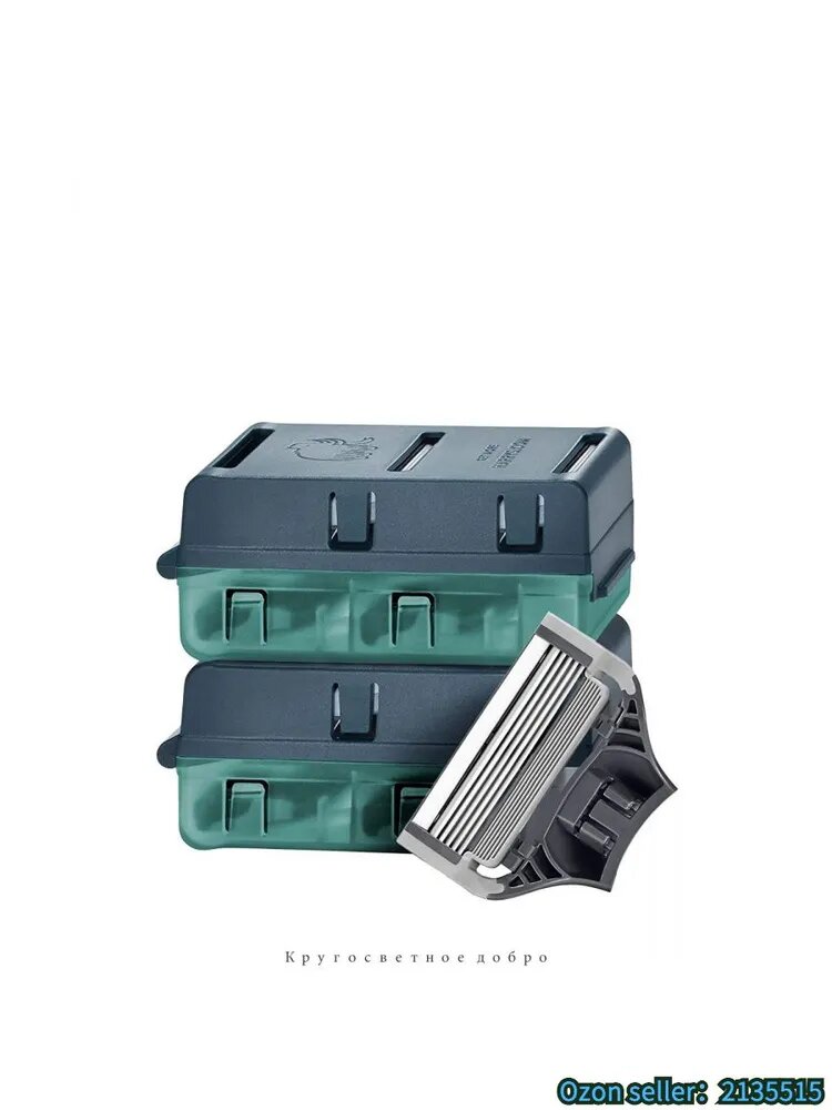 Лезвия Harrys Для Мужской Бритвы Harrys Razor Blades Refills 4 шт