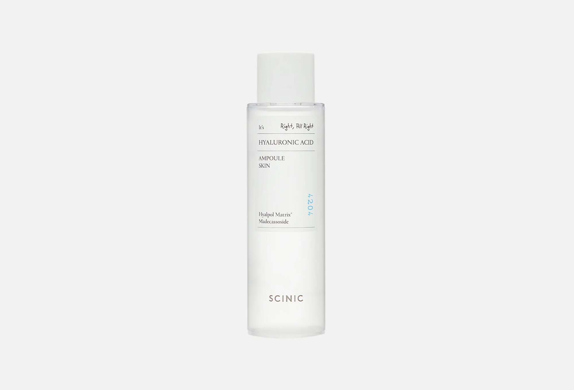 Ампула Scinic Hyaluronic Acid, для лица, с гиалуроновой кислотой, 150мл