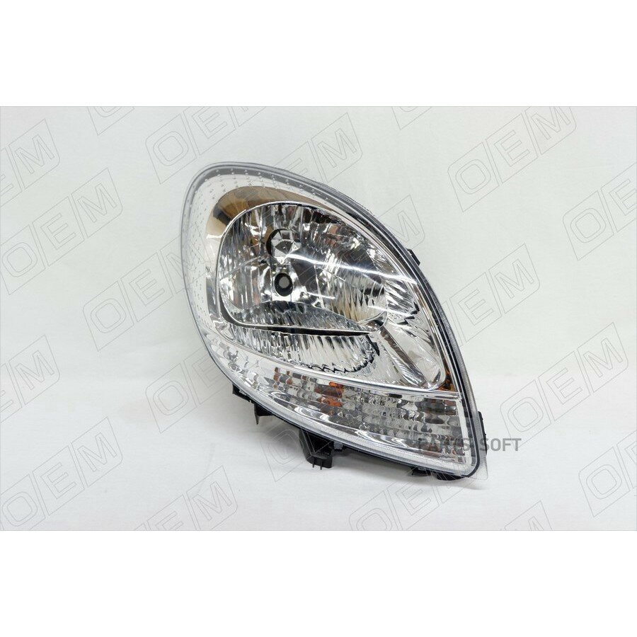 Фара правая Renault Kangoo 1 2003-2009, светлая от официального дистрибьютора, OEM, артикул OEM0317FR