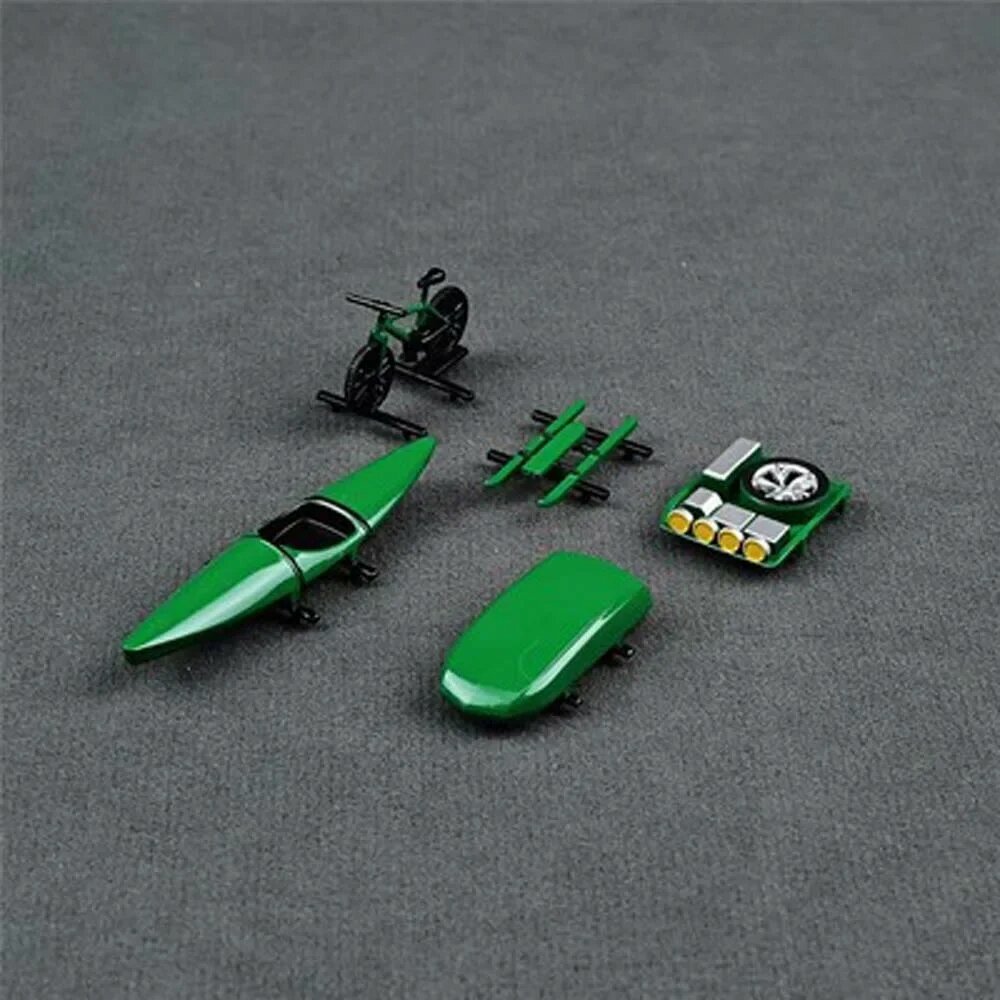 Масштабная модель автомобиля 1:64, игрушки на крышу, велосипед, каяк, путешествия, внедорожная серия, 1/64, аксессуары на крышу автомобиля, миниатюрные игрушки-дисплеи