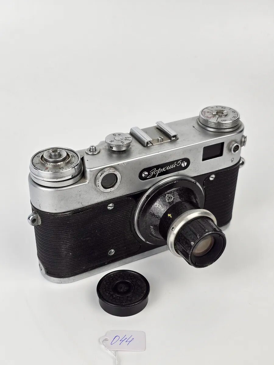 Винтажный фотоаппарат СССР "Зоркий 5"