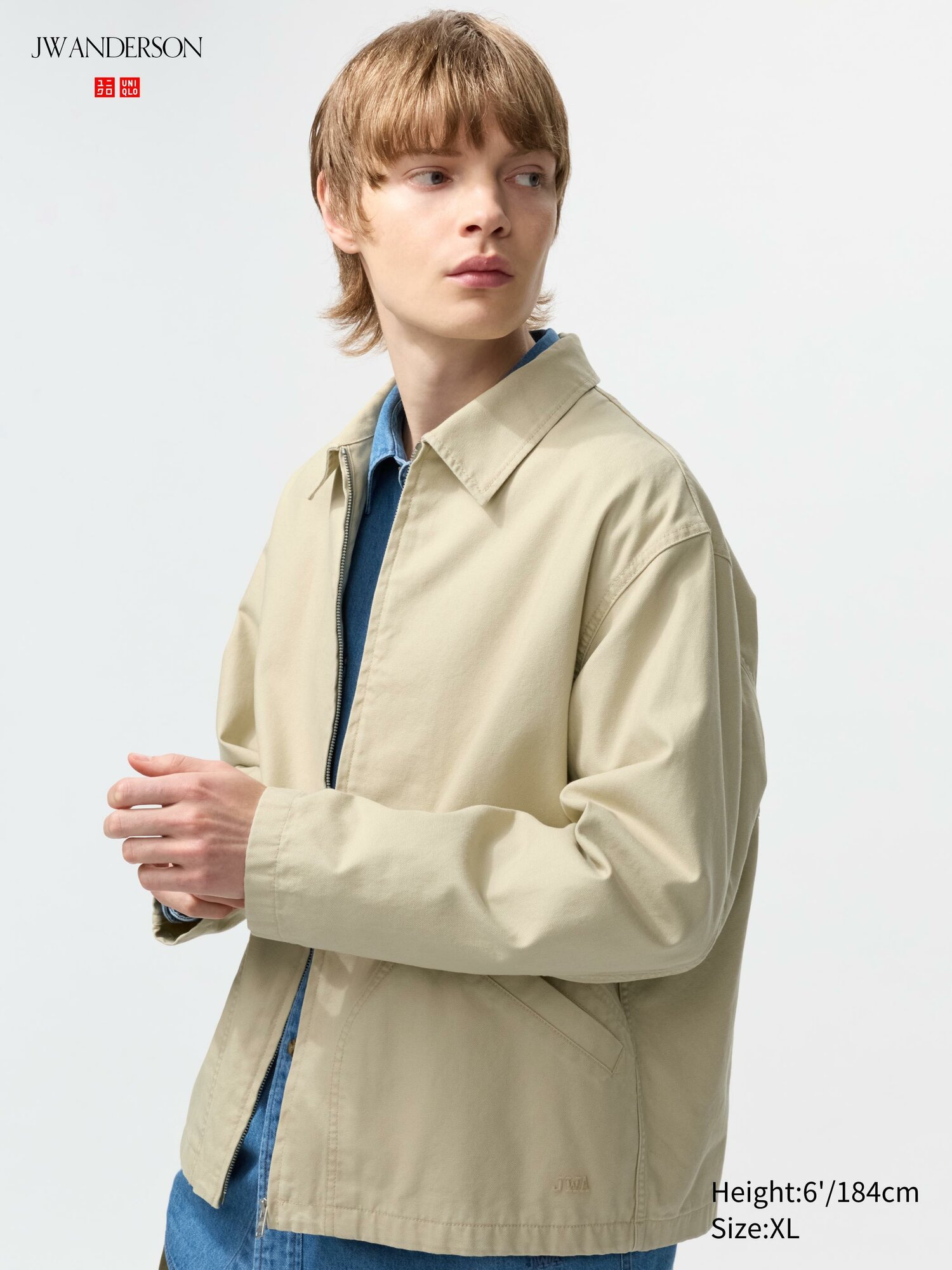 Куртка Uniqlo, размер S, blue — фото 1