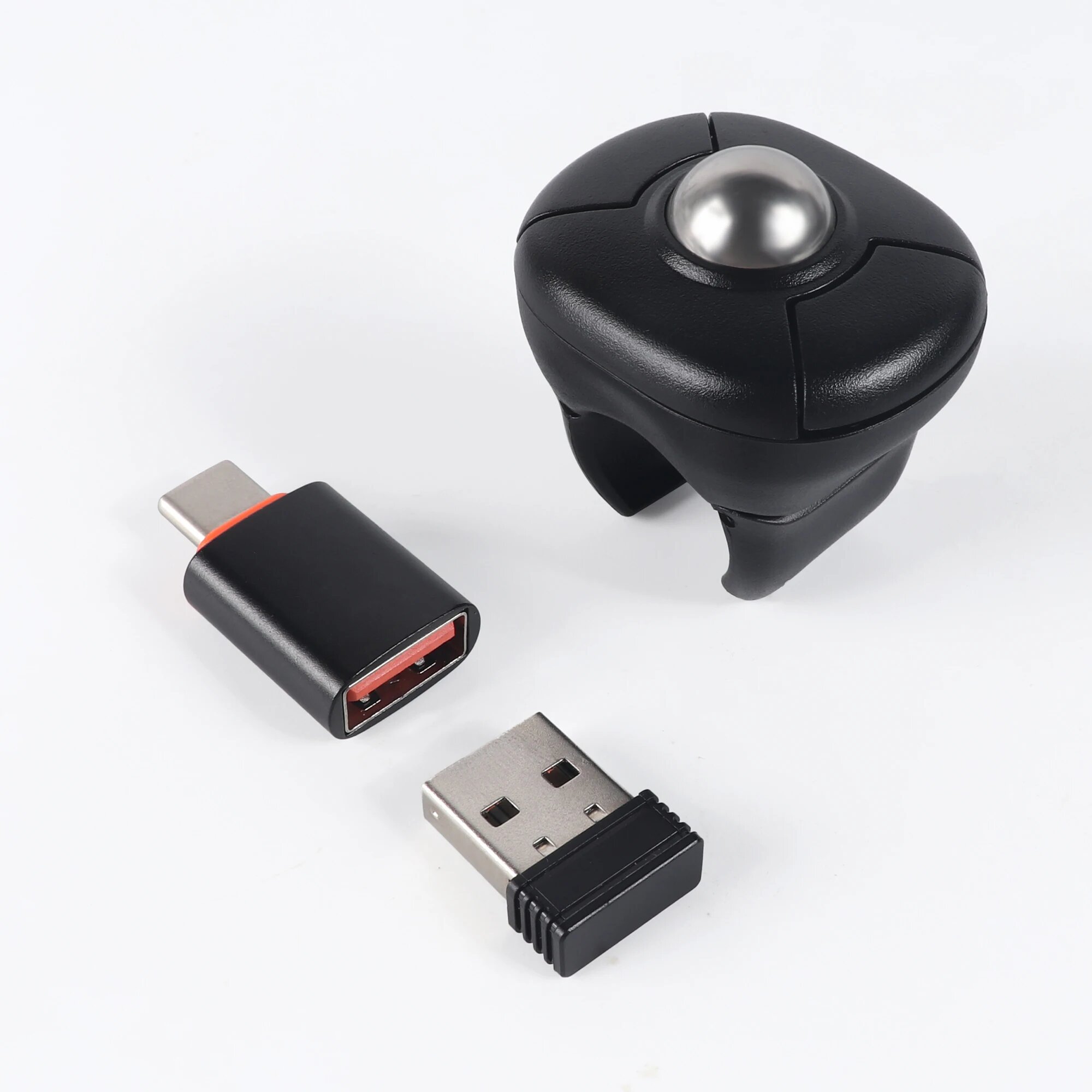 Беспроводная Bluetooth мышь-трекбол Finger Ring