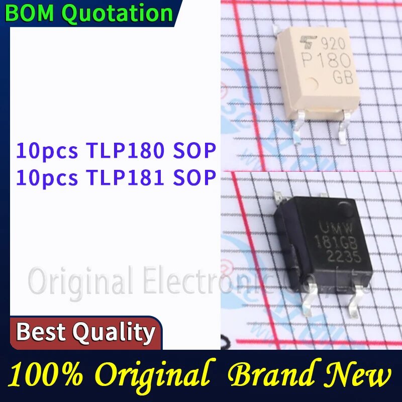 10шт TLP180 SOP, цвет 10pcs