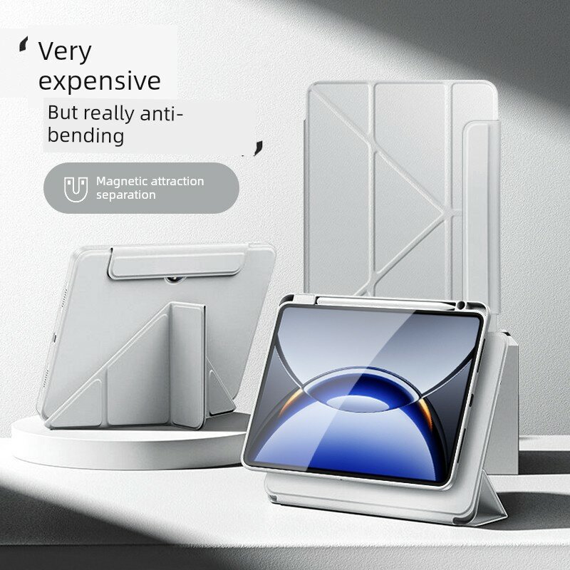Подходит для защитного чехла Oppo Pad 3 Pro, 12.1inch магнитных съемных защитных чехлов для планшетов Oppo Pad 4 Pro с
