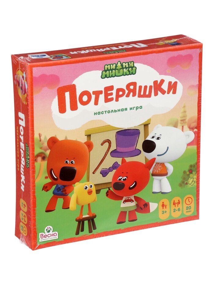 Настольная игра «Ми-ми-мишки. Потеряшки»