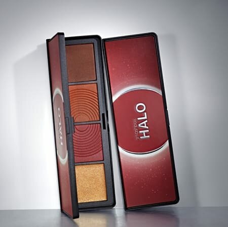Палетка для контуринга Smashbox Halo Sculpt + Glow Face Palette, оттенок Berry Saturation, 15,7 г