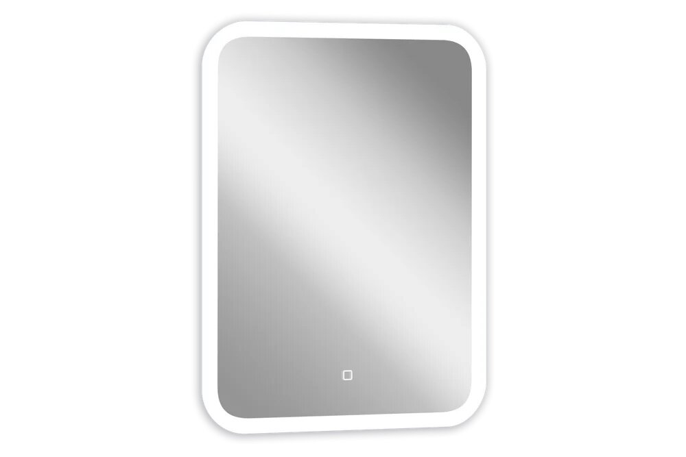 Зеркало Silver Mirrors Стив - Л 50х70 со светодиодной подсветкой, 50 см, с сенсорным управлением, зеркало настенное в ванную, в современном стиле
