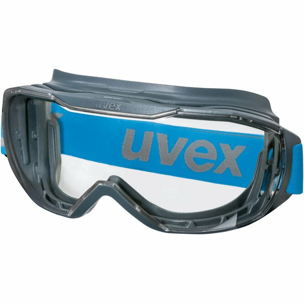 Очки защитные закрытые UVEX Мегасоник прозрачные, 9320265, 1662664