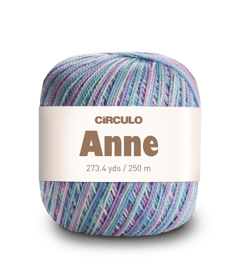 Пряжа Circulo ANNE 250 100% Мерсеризованный хлопок 76 гр. -250 м. цв.9490