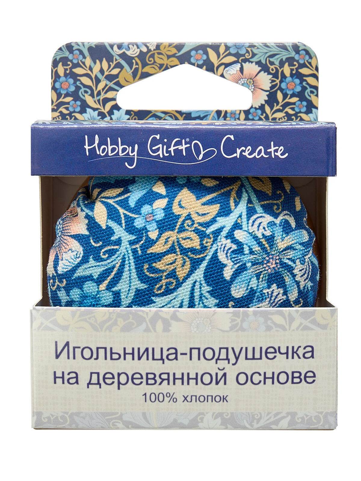 Игольница-подушечка на деревянной основе "Hemline"