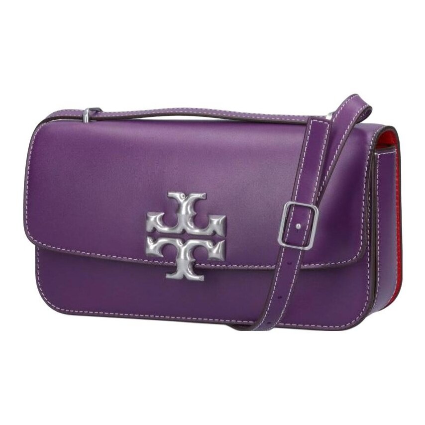 Сумка Tory Burch Eleanor, фиолетовый — фото 1