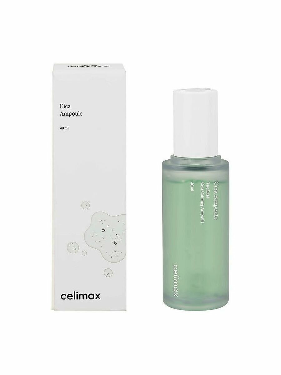 CELIMAX Сыворотка для лица с ниацинамидом THE REAL CICA NIACINAMIDE AC CALMING SERUM 40мл