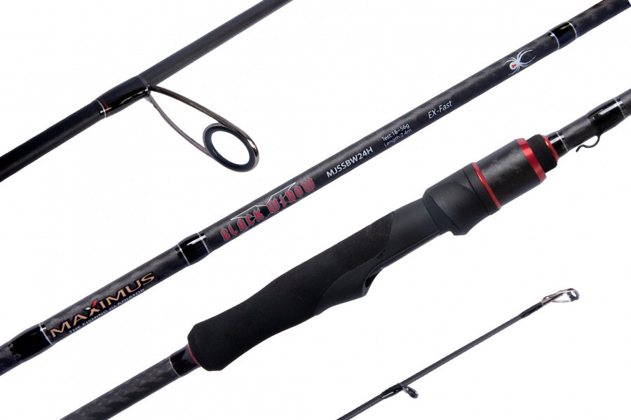 Удилище спин. Maximus BLACK WIDOW -X Heavy Jig 23M 2,3m 7-35g