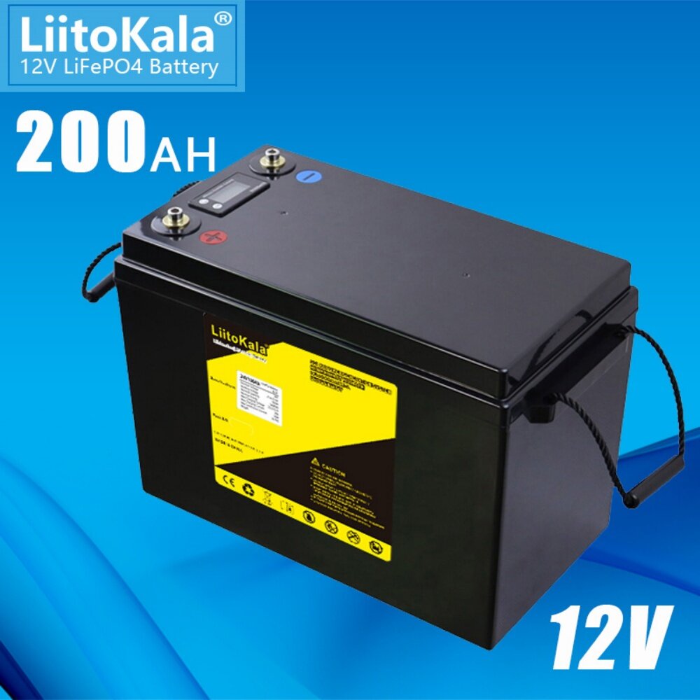 LiitoKala 12 В 200 А·ч фосфат железа-лития