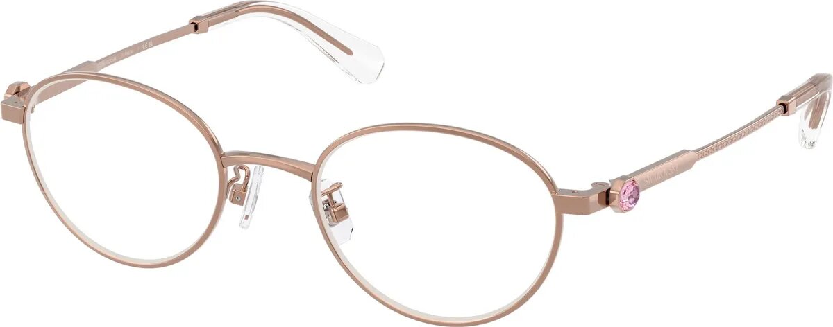 Оправа Swarovski 0SK1028 TD4014, тип оправы ободковая, материал оправы металл, пол женские, форма оправы бабочка
