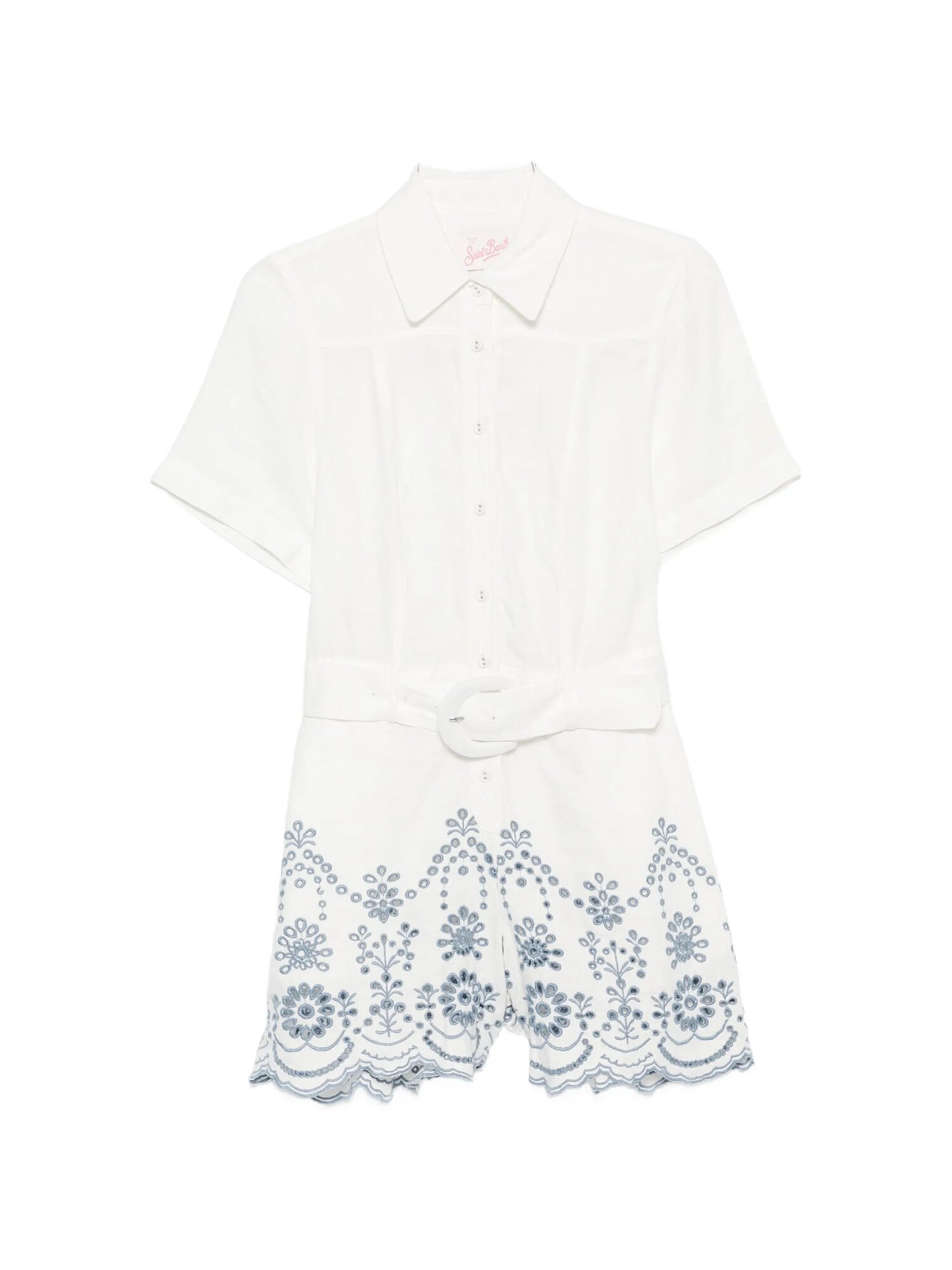 Комбинезон Embroidered belted playsuit