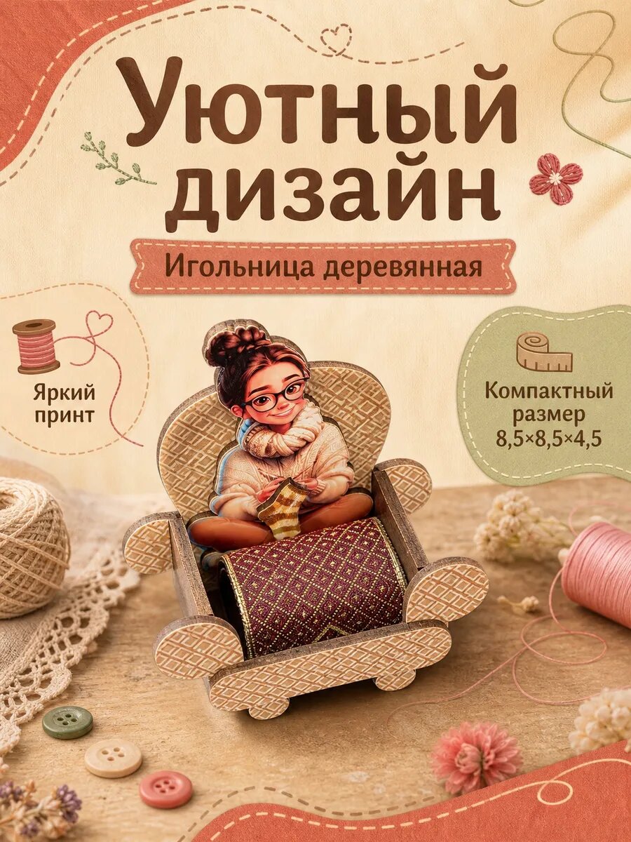 Игольница для рукоделия