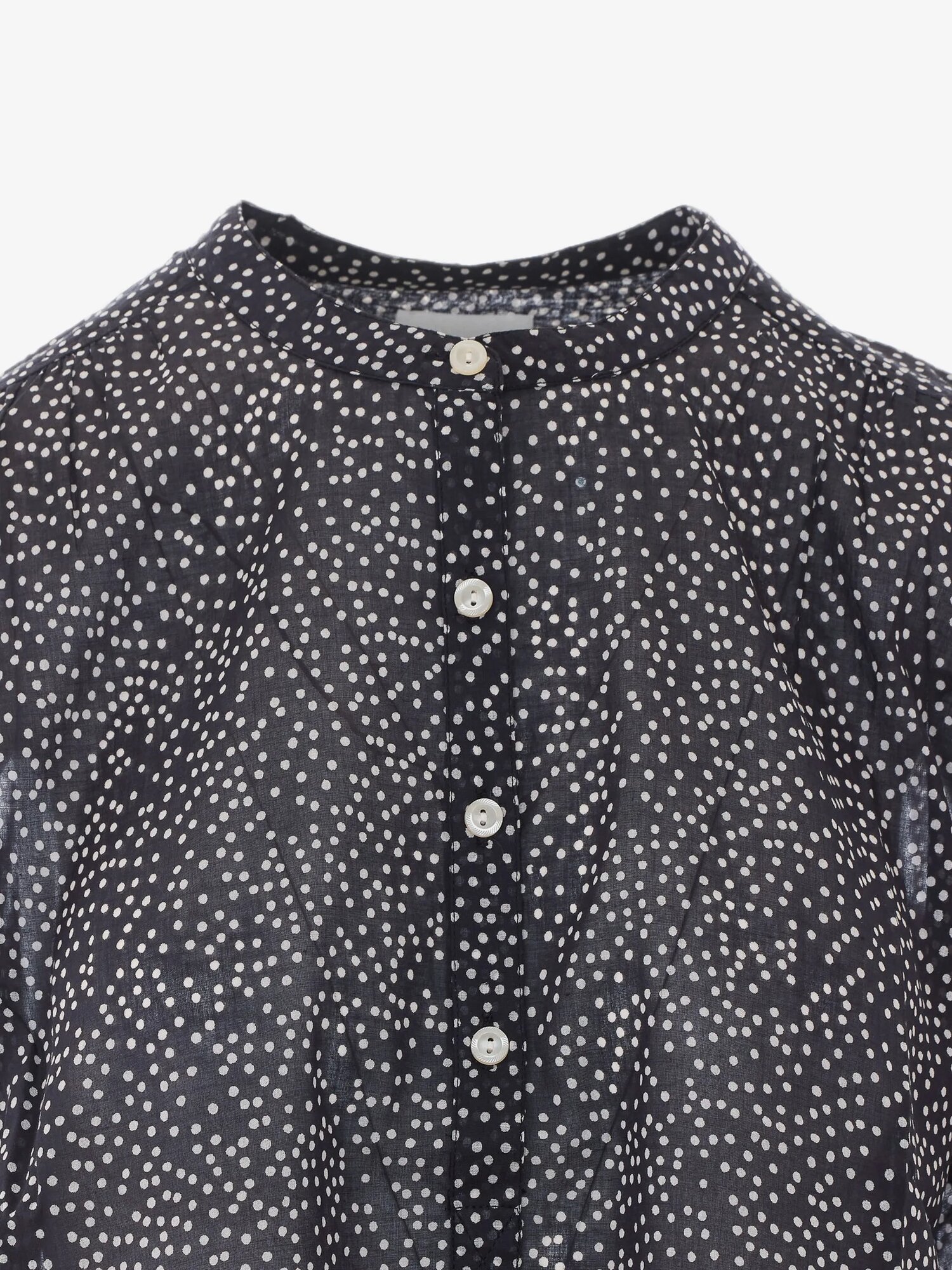 Блуза Isabel Marant Polka-dot cotton blouse, размер 40 — фото 1