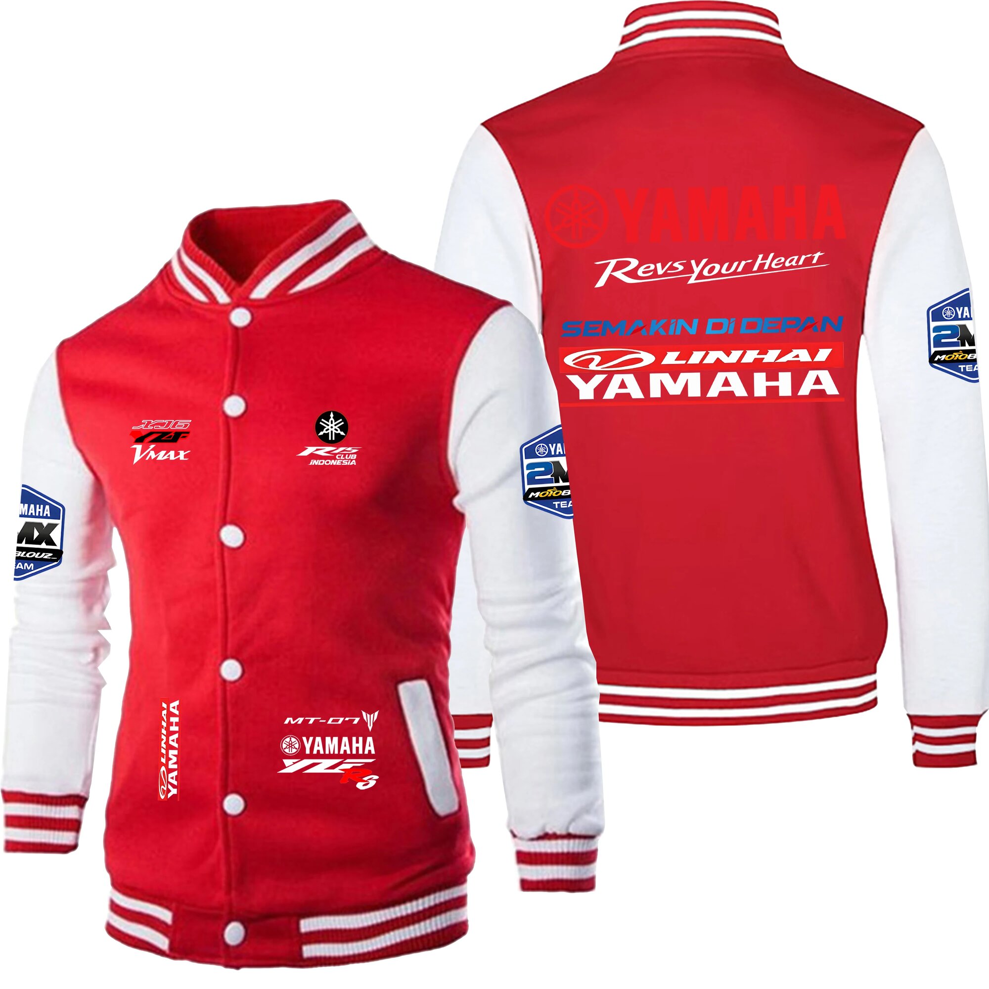 Куртка Yamaha, размер S, красный